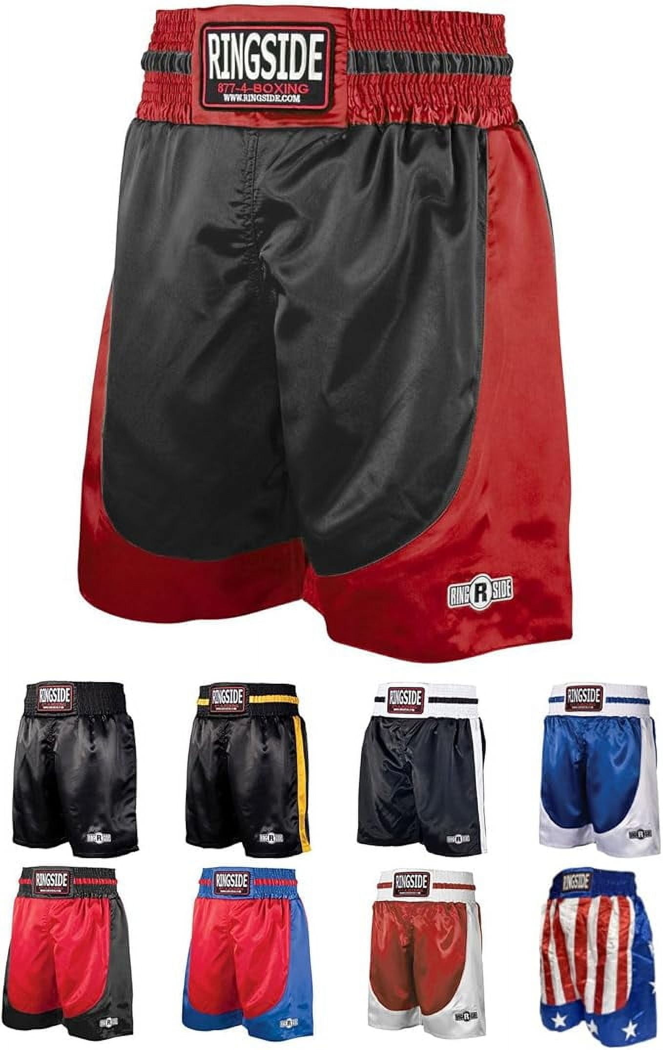 Ringside Pro-Style Boxing Trunks, Satin Shorts for Men and Women, Ideal ...