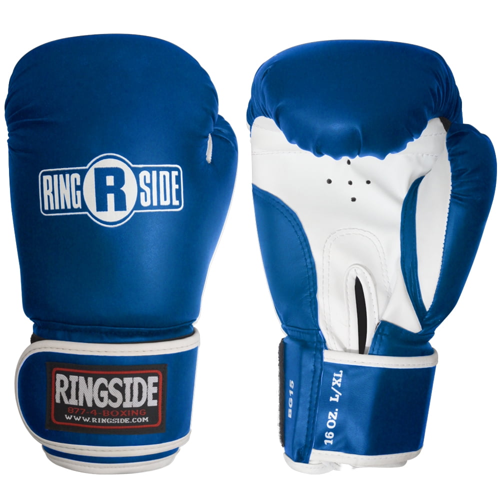Ringside Striker Training Boxing Gloves Large/Extra Large Blue/White ...