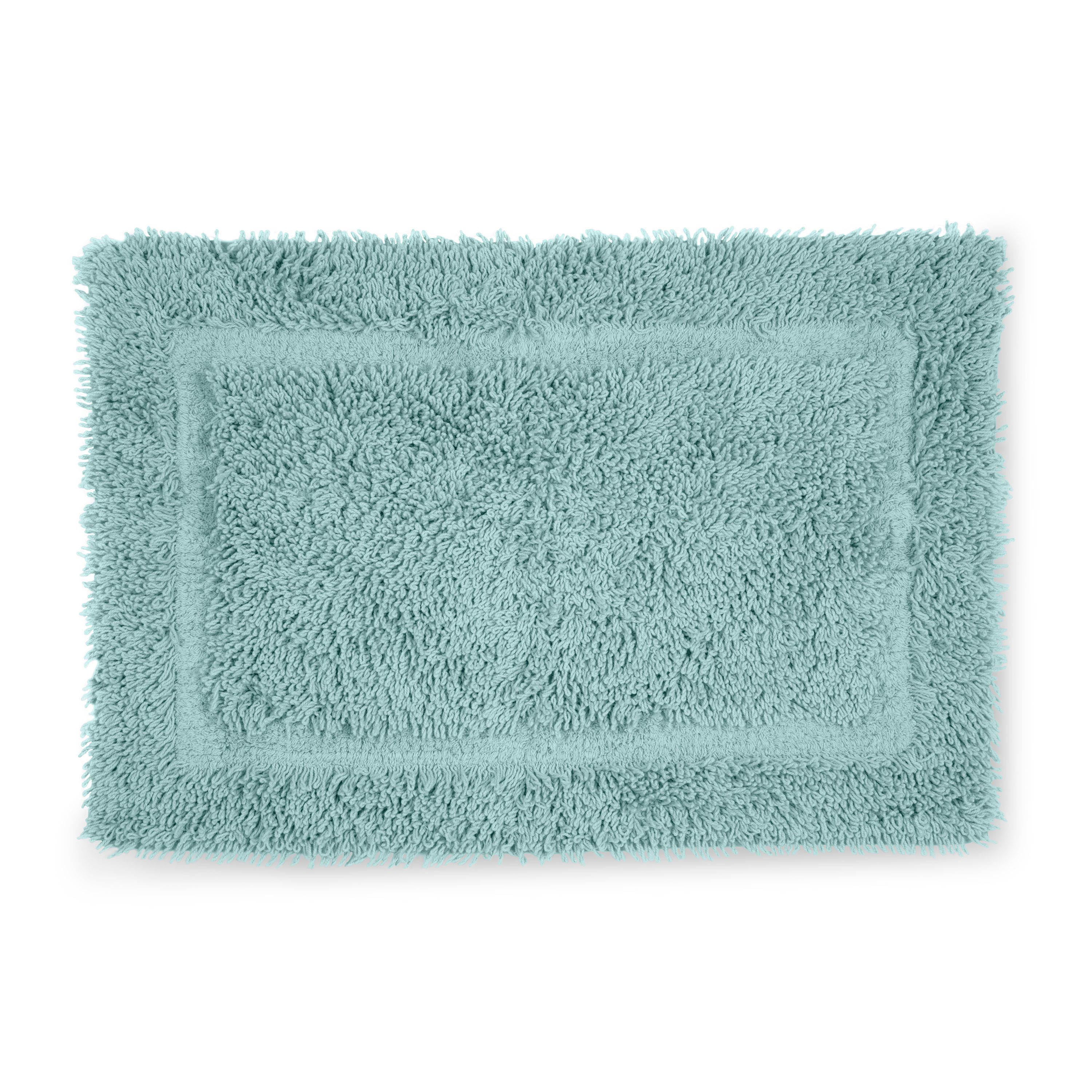 Ringspun Cotton Beach Glass Bath Rug - Walmart.com