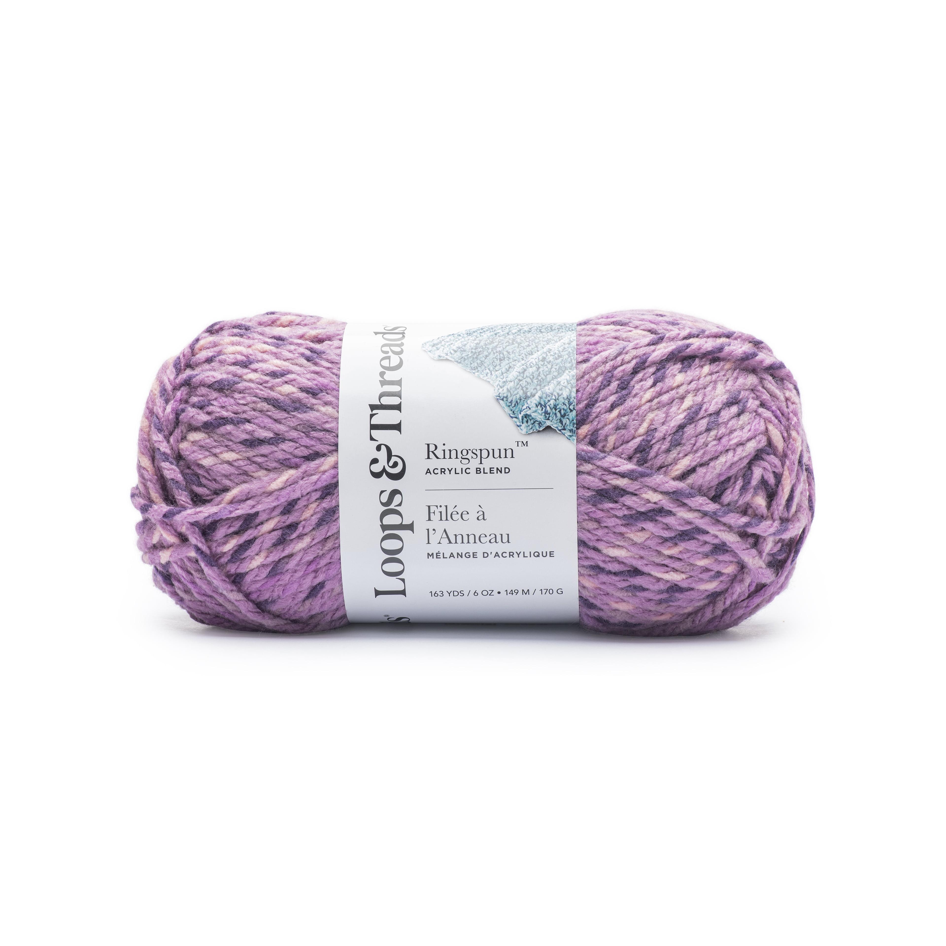 Ringspun Yarn by Loops & Threads - Yarn for Knitting - Crochet ...