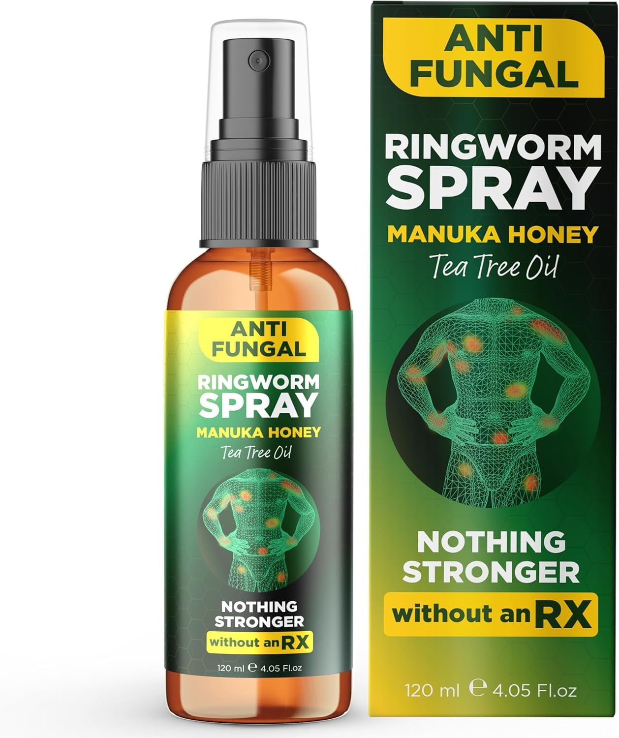 Ringworm Treatment for Humans Ringworm Spray | Antifungal Spray with ...