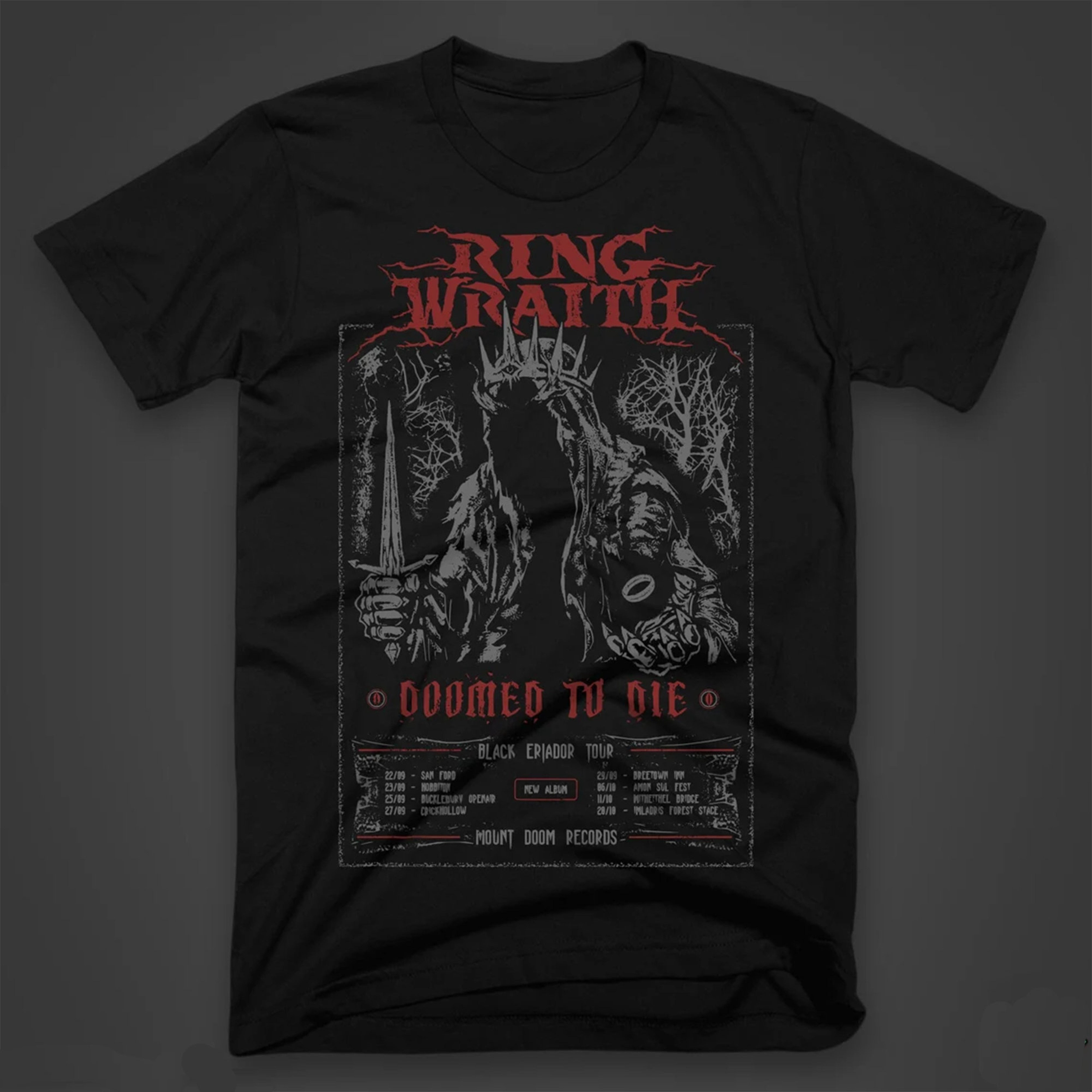 Ringwraith® - J.R.R. Tolkien's The Lord of the Rings inspired t-shirt ...