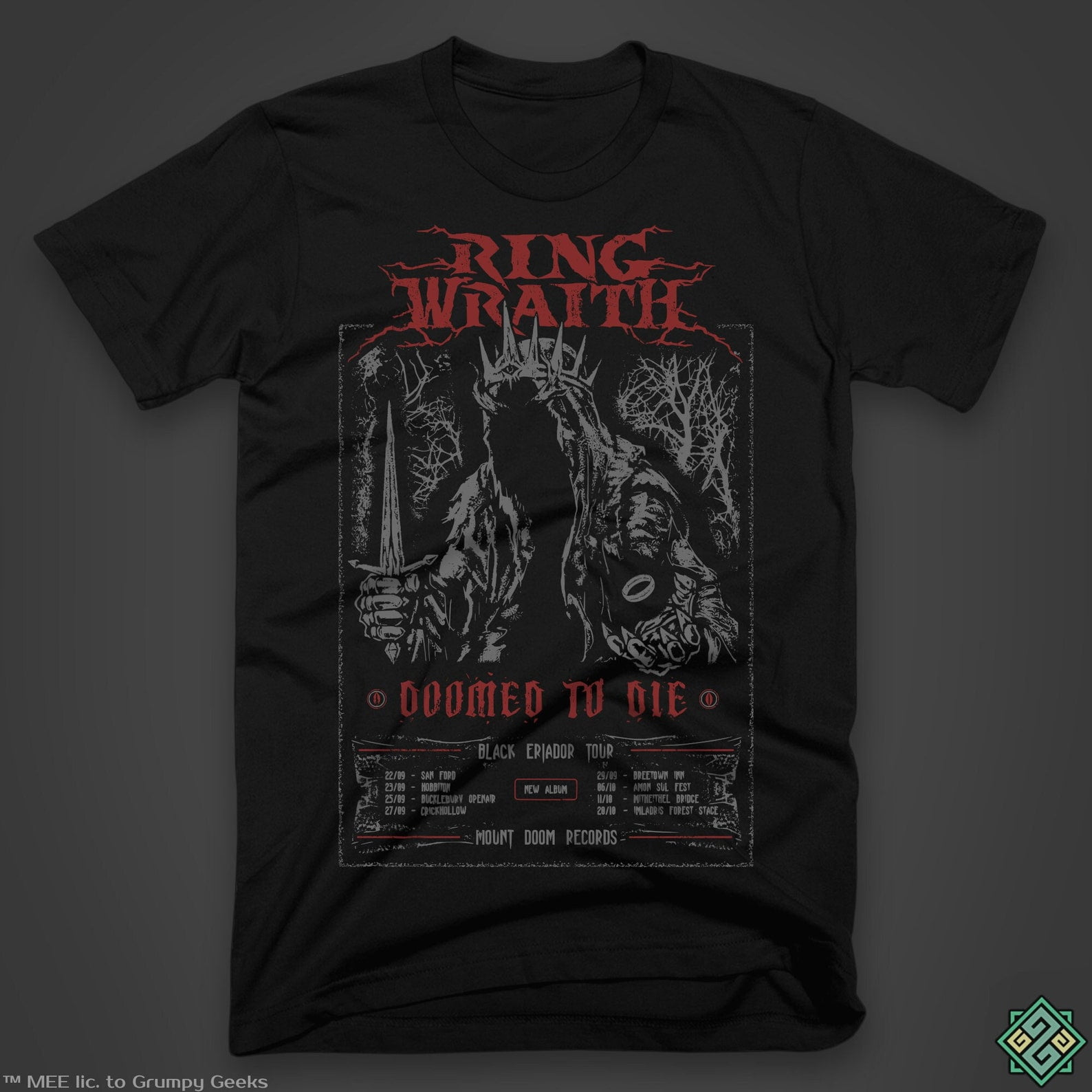 Ringwraith - J.R.R. Tolkien's The Lord of the Rings inspired t-shirt ...