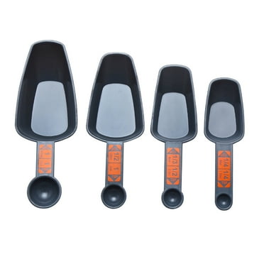 Lindy's 4-Pc Stainless Steel Measuring Scoop Set - Walmart.com