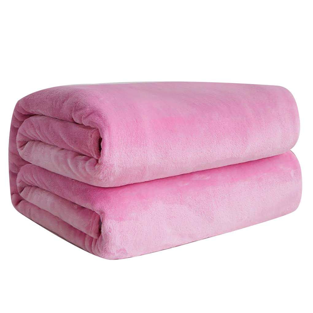 Rinhoo Flannel Blanket Carpet Air Conditioning Quilt Office Napping ...