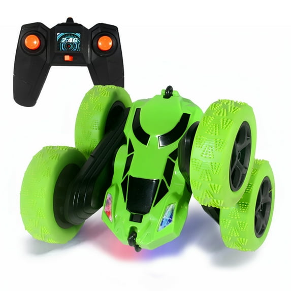 Rinidicen remote control car 2.4GHz stunt car double-sided driving 360 ...