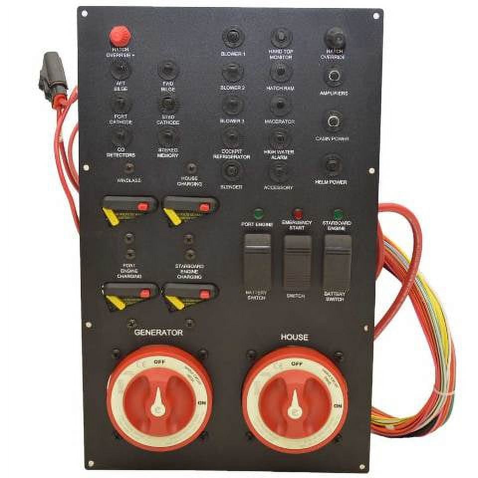 Rinker Boat Battery Switch Panel 2230212 | 360 Express Cruiser 48 Volt ...