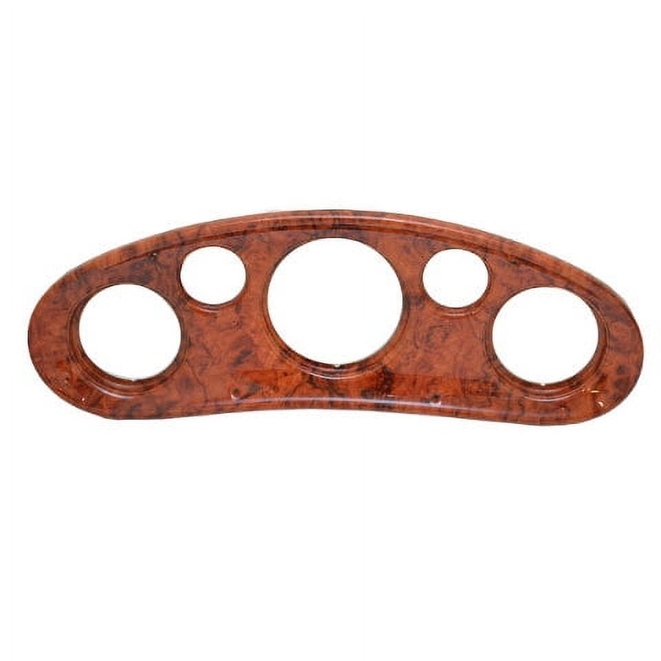 Rinker Boat Blank Gauge Panel | 19 3/4 x 6 3/4 Inch Woodgrain - Walmart.com