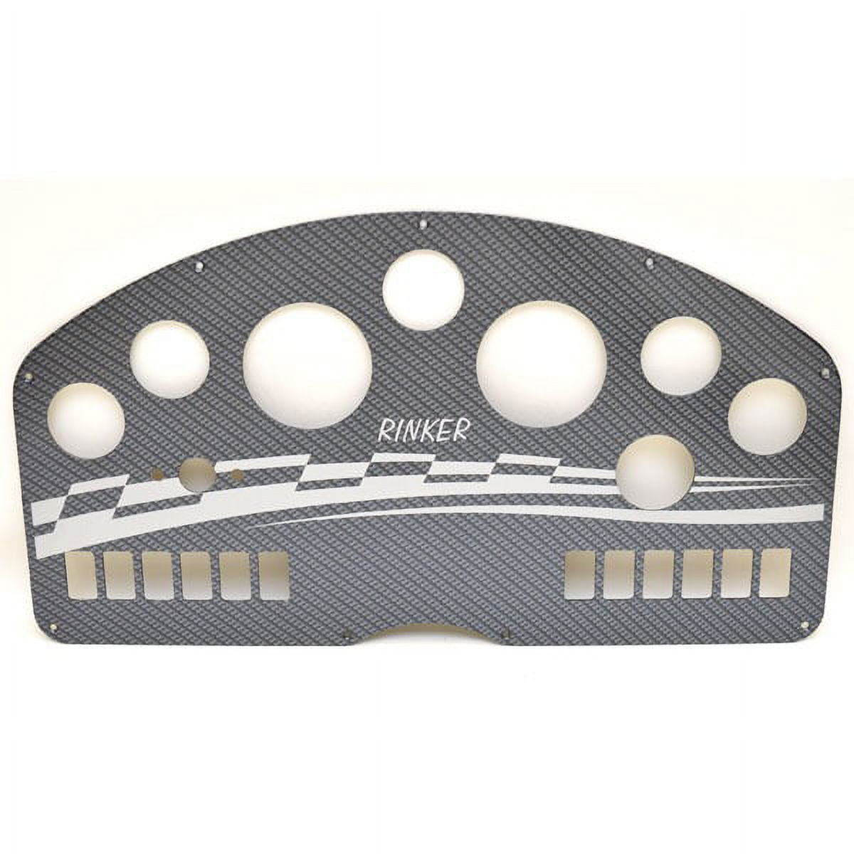 Rinker Boat Blank Gauge Panel 206382AA | 262 SS Gray White - Walmart.com