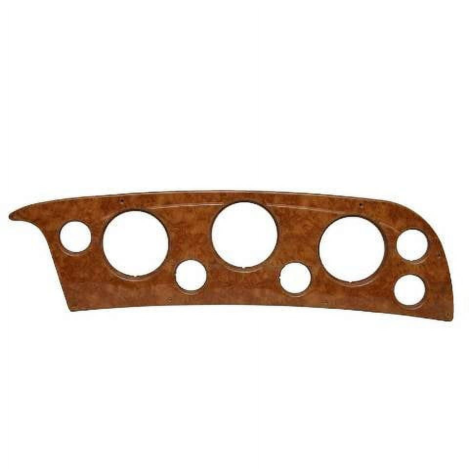 Rinker Boat Blank Gauge Panel 206676B | 300 Express Cruiser Woodgrain ...