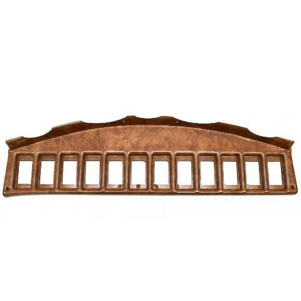 Rinker Boat Blank Rocker Switch Panel 206609C | 360 Woodgrain - Walmart.com