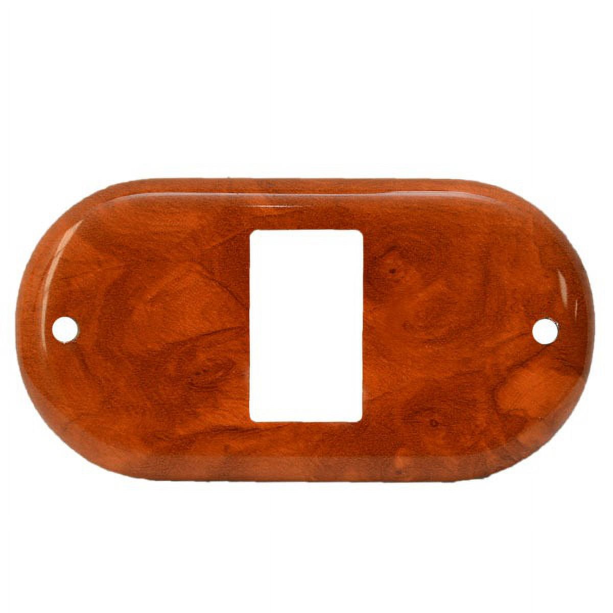 Rinker Boat Blank Switch Panel 254021 | Woodgrain 4 3/8 X 2 1/4 Inch ...