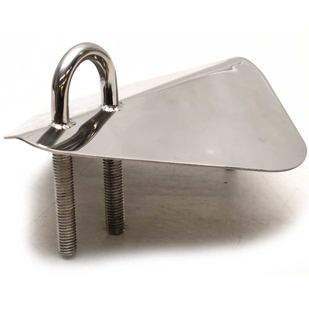 Rinker Boat Bow Plate 2210596 | 216 Captiva 8 1/8 x 9 Inch Stainless ...
