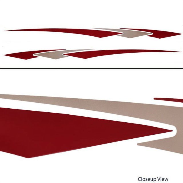 Rinker Boat Decal 218197 | 6851-002 182 Models 81 Inch (Set of 2 ...