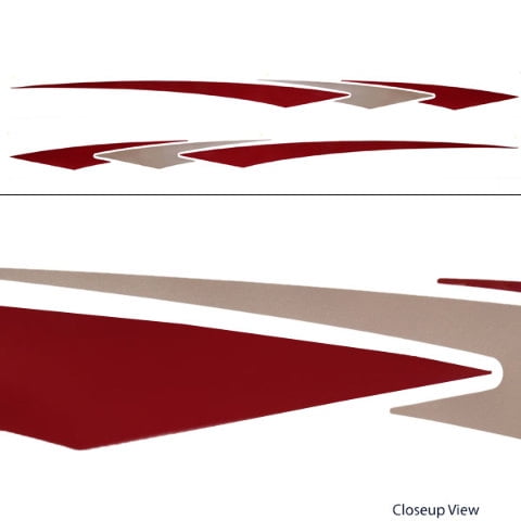 Rinker Boat Decal 218197 | 6851-002 182 Models 81 Inch (Set of 2 ...