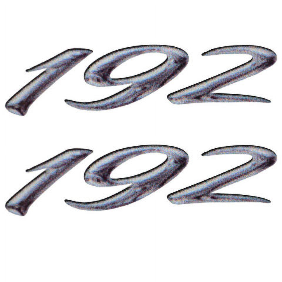 Rinker Boat Decals | 192 Captiva Gray Stickers (Pair) - Walmart.com