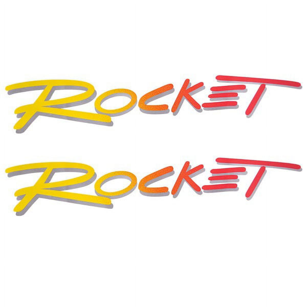 Rinker Boat Emblem Decal Stickers 971154 | Rocket (Set of 2) - Walmart.com