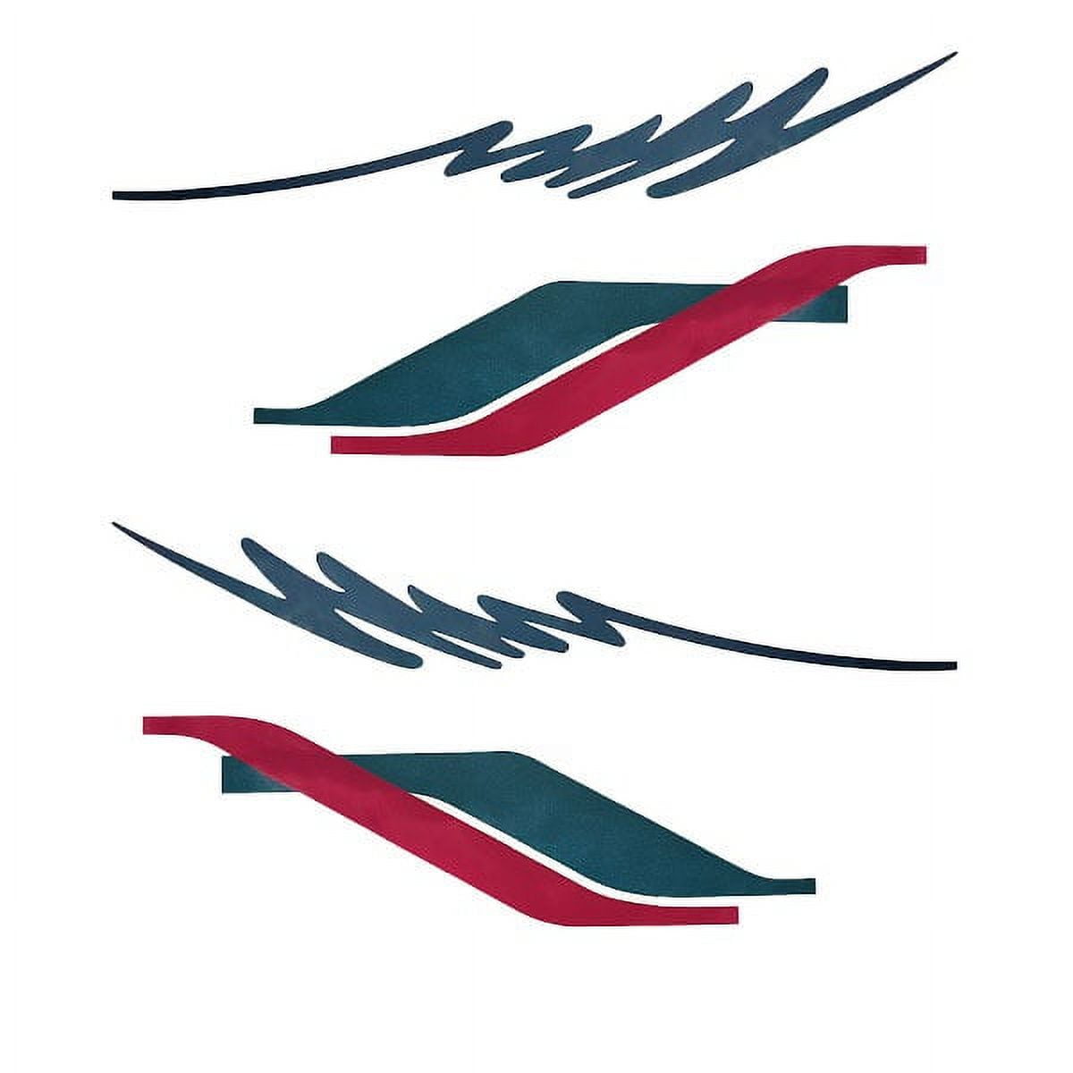 Rinker Boat Graphic Decal Set | 190 SL Dark Teal Hot Pink (4 PC ...