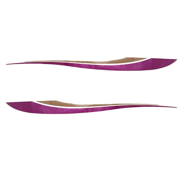 Rinker Boat Graphic Decals | Purple Gold Vinyl 111 Inch (Set of 2 ...