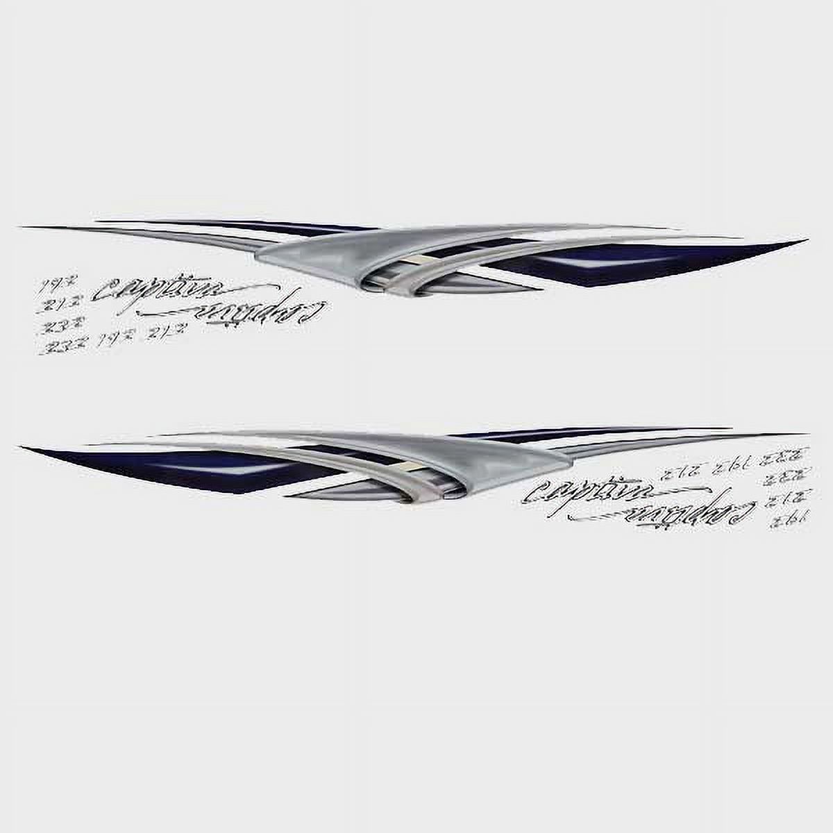 Rinker Boat Graphic Decals VS218614 | Captiva 82 x 10 Inch (Set of 2 ...