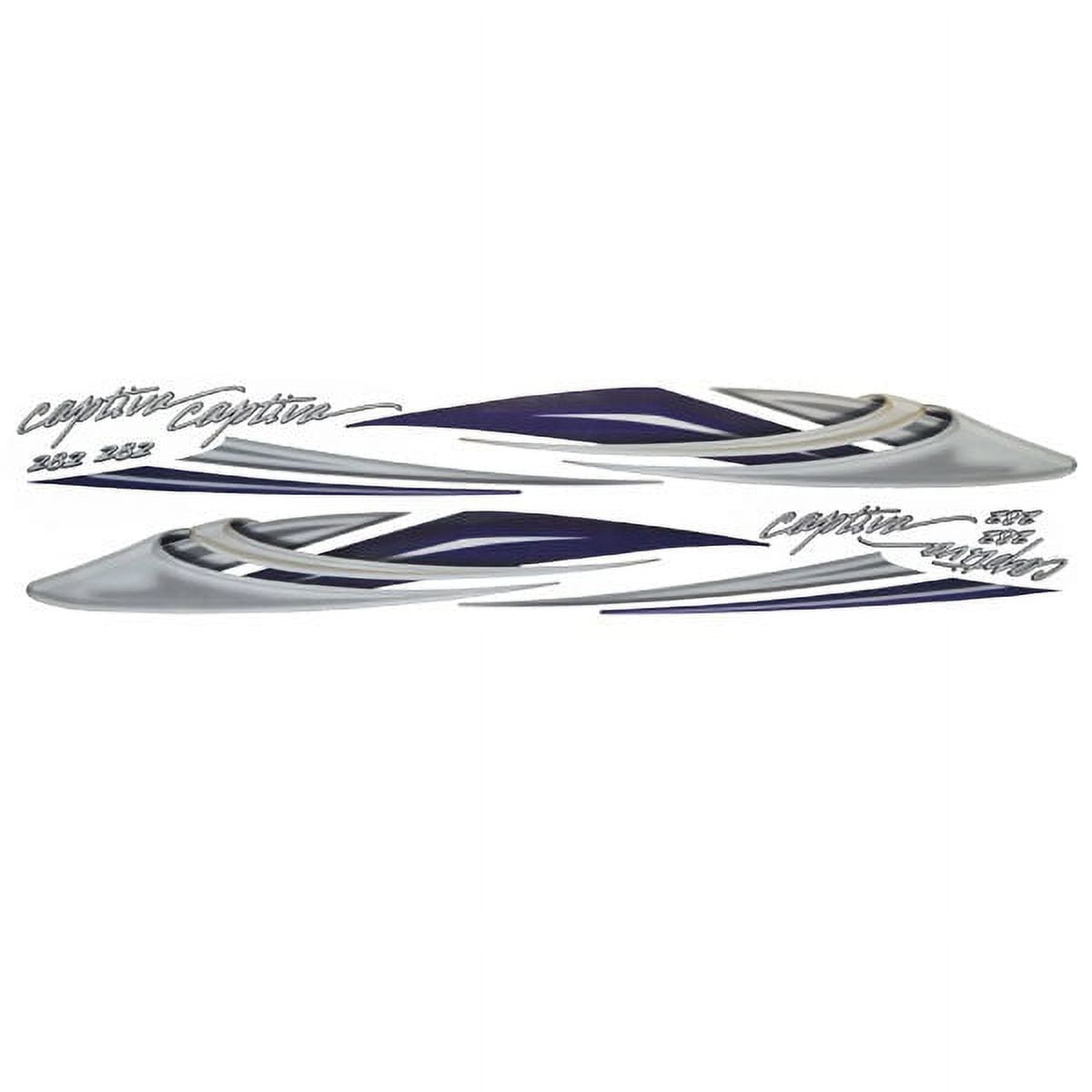 Rinker Boat Graphic Sticker Decal | Captiva Emblem 108 Inch Set of 2 ...