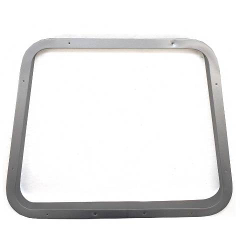 Rinker Boat Hatch Trim 2440467 | 23 3/8 x 18 5/8 Inch Gray Aluminum ...