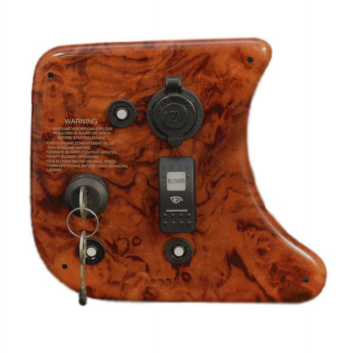 Rinker Boat Ignition Panel 44903 | 192 Captiva 7 5/8 x 7 Inch - Walmart.com