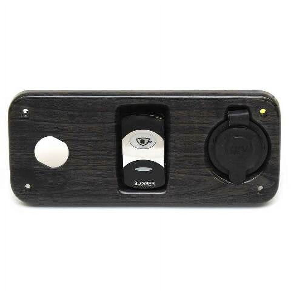 Rinker Boat Ignition Switch Panel 501340 | 270 / 290 Woodgrain w/ 12V ...