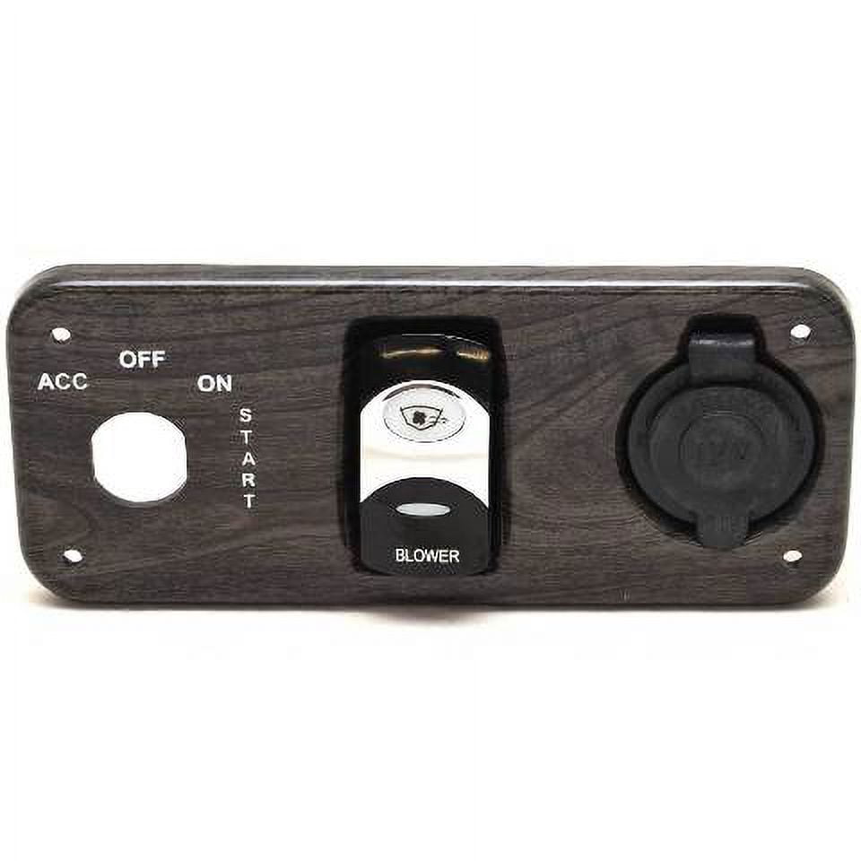 Rinker Boat Ignition Switch Panel 65392 | 290 Woodgrain 6 1/2 Inch ...