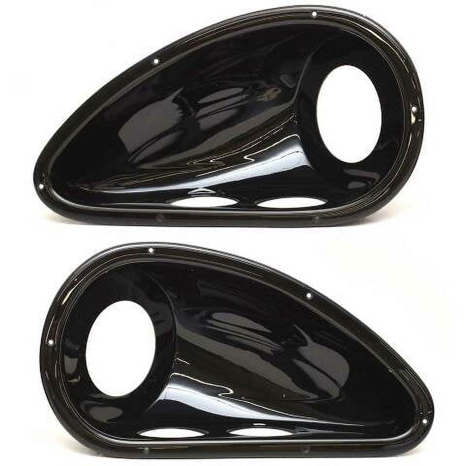 Rinker Boat Side Speaker Panels | w/ Cup Holders Black (Set of 2 ...