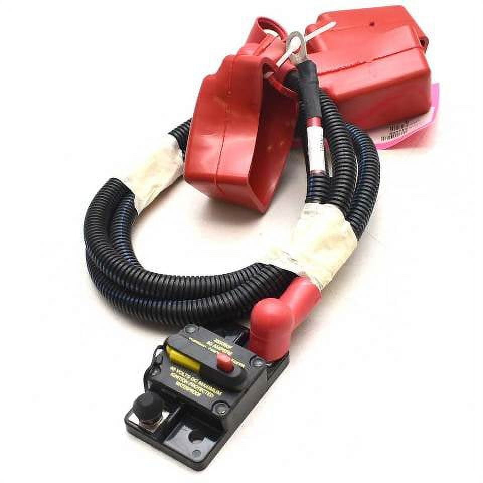Rinker Boat Trolling Motor Harnesses 15108 | Black Red 60 A (Set of 3 ...