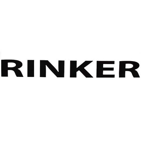 Rinker Boats Logo Decal Emblem | Black 32 3/4 x 3 7/8 Inch - Walmart.com