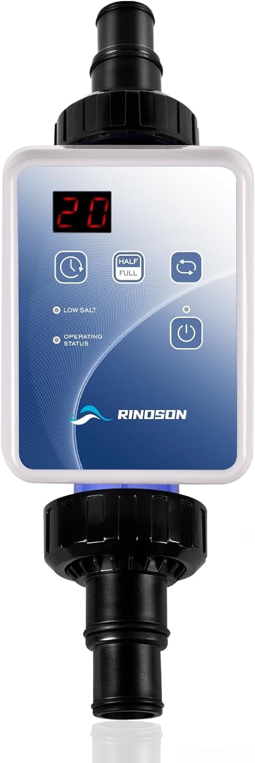 Rinoson Saltwater System for Above Ground Pool up to 6,000 Gallons ...