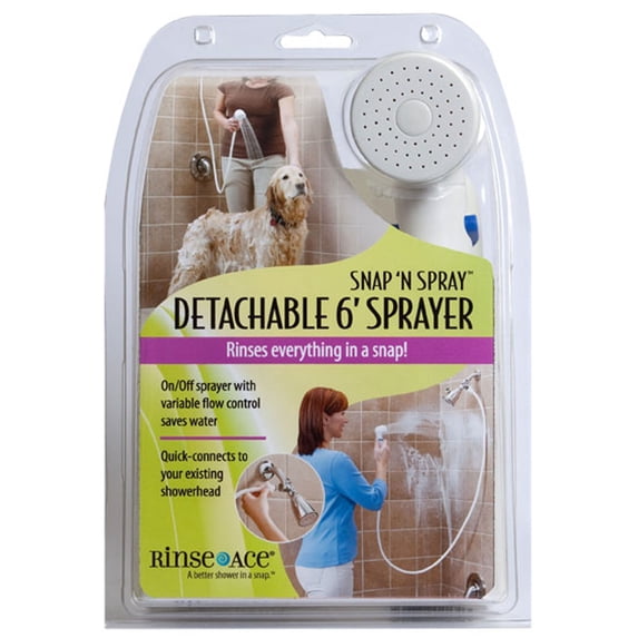 Rinse Ace 4175 Handheld Power Sprayer System, Showerhead, Connector ...