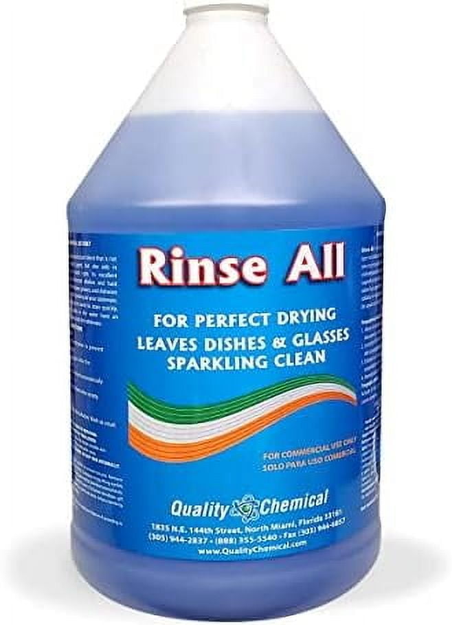 Rinse All / Commercial Industrial Grade Rinse Aid / 1 Gallon (128 oz ...
