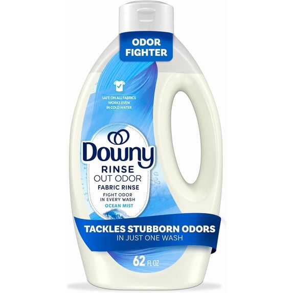 Rinse Laundry Odor Remover, Ocean Mist Scent, 62 FL OZ, Fabric Softener ...
