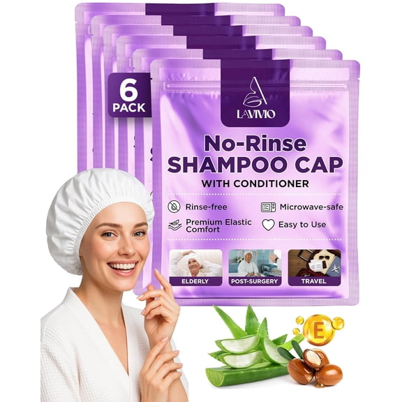 Shampoo Caps No Rinse