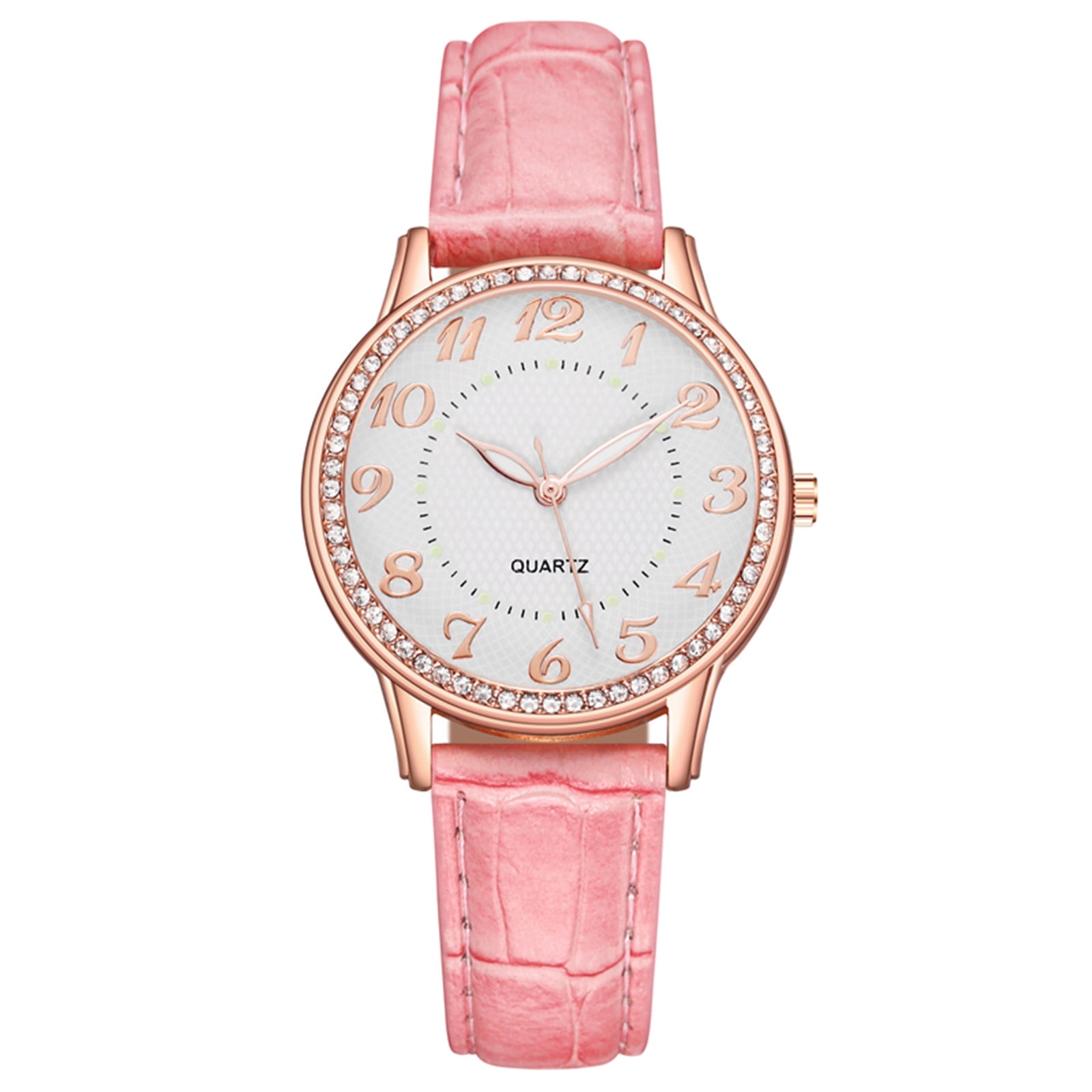 Rinsvye Ladies Watch Fashion Belt Watch Retro Quartz Ladies Luminous ...