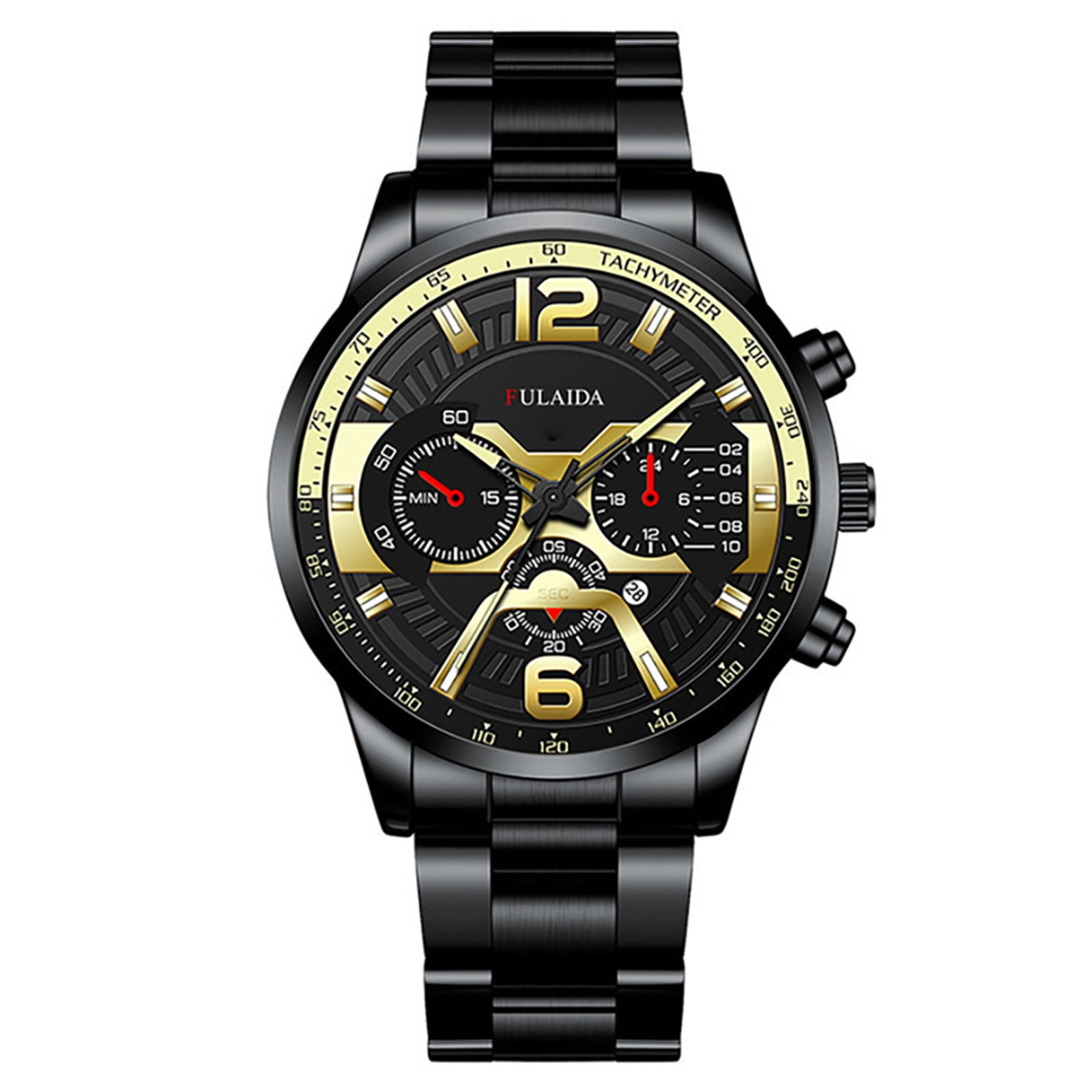 Rinsvye Sport Men's Stainless Gifts for Men Unique Steel Case Steel ...