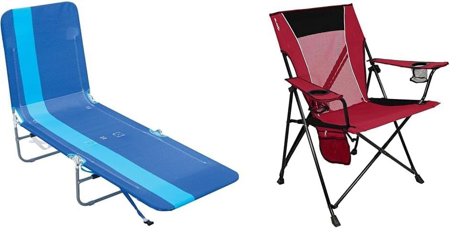 Rio Beach Portable Folding Backpack Beach Lounge Chair with Backpack ...