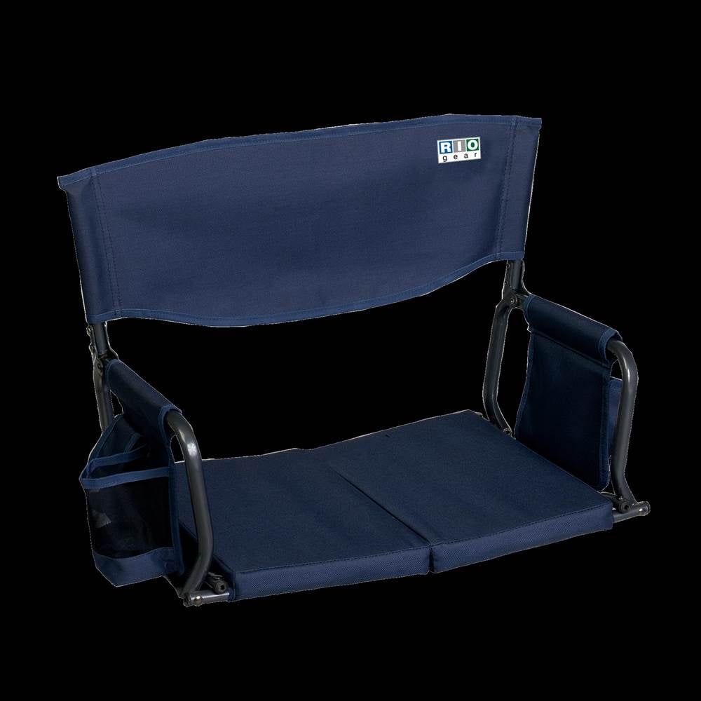 Rio Brands Navy Stadium Seat - Walmart.com
