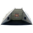 Rio Brands Total Sun Block Beach Shelter, Silver - Walmart.com