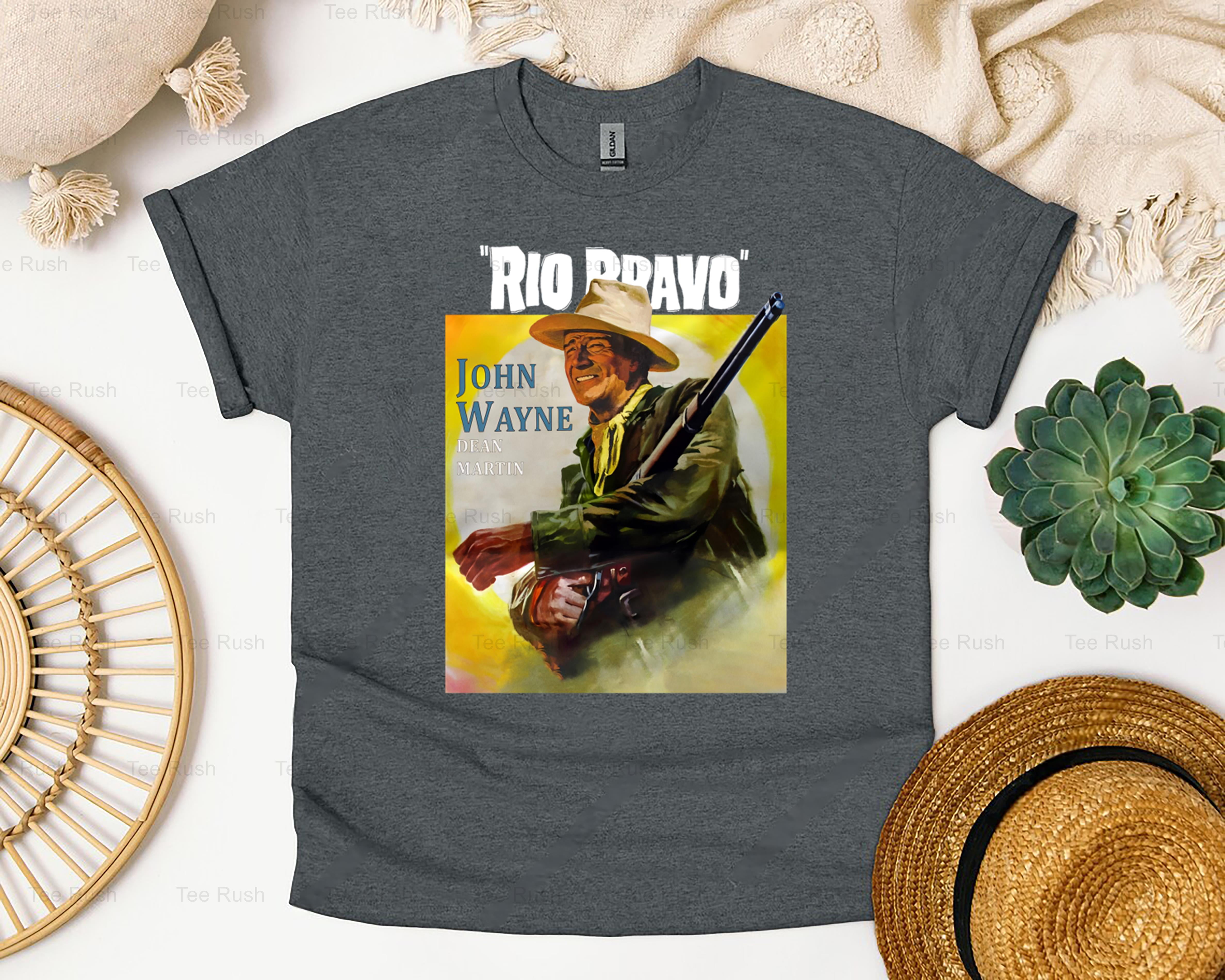 Rio Bravo John Wayne Western Movie Classic Dean Martin Joe Burdette Red ...