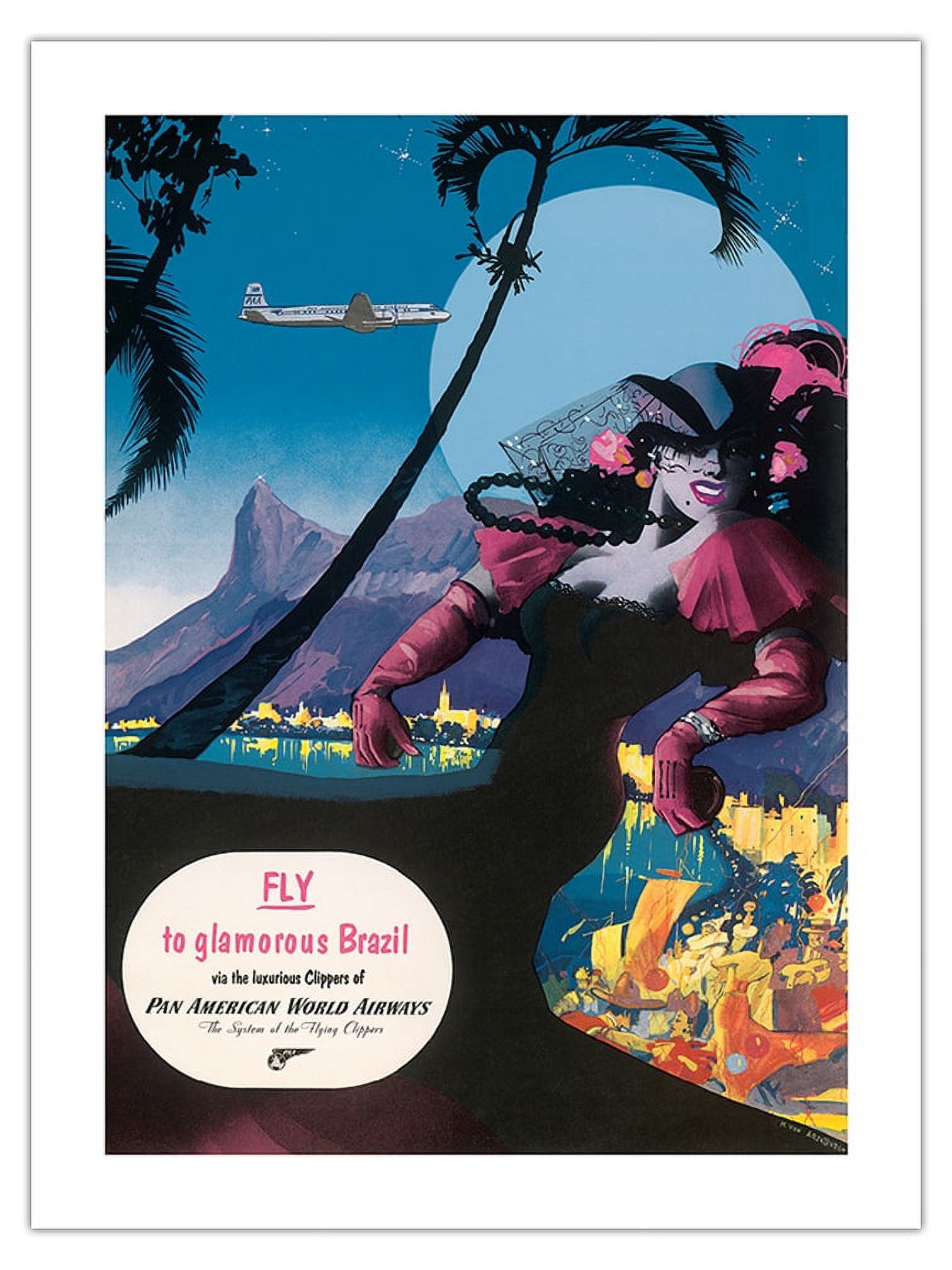 Rio Brazil - The Carnaval (Carnival) of Brazil - Vintage Airline Travel ...