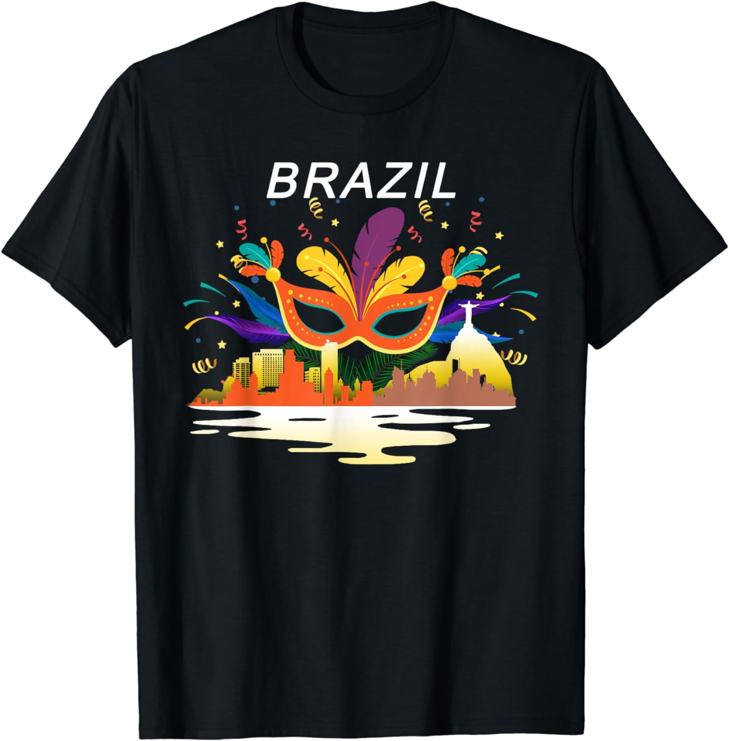 Rio Carnival Celebration Rio De Janeiro Brazil Tshirt Gifts T-Shirt ...