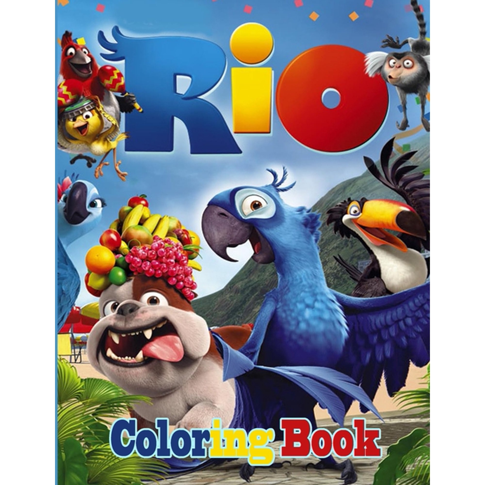Rio 2 Jewel Coloring Pages