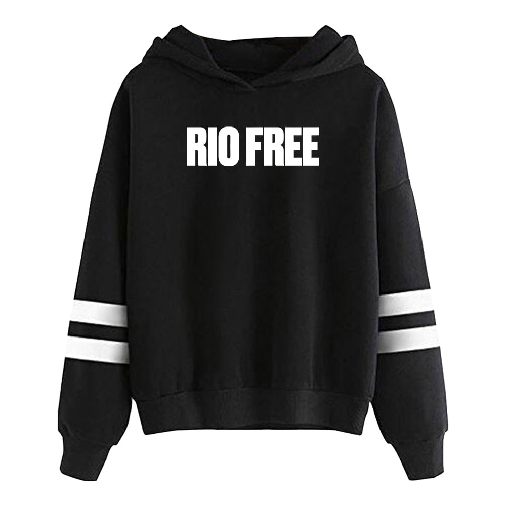 Rio Da Yung Og Merch Rio Free Hoodie Pocketless Parallel Bars Sleeve ...