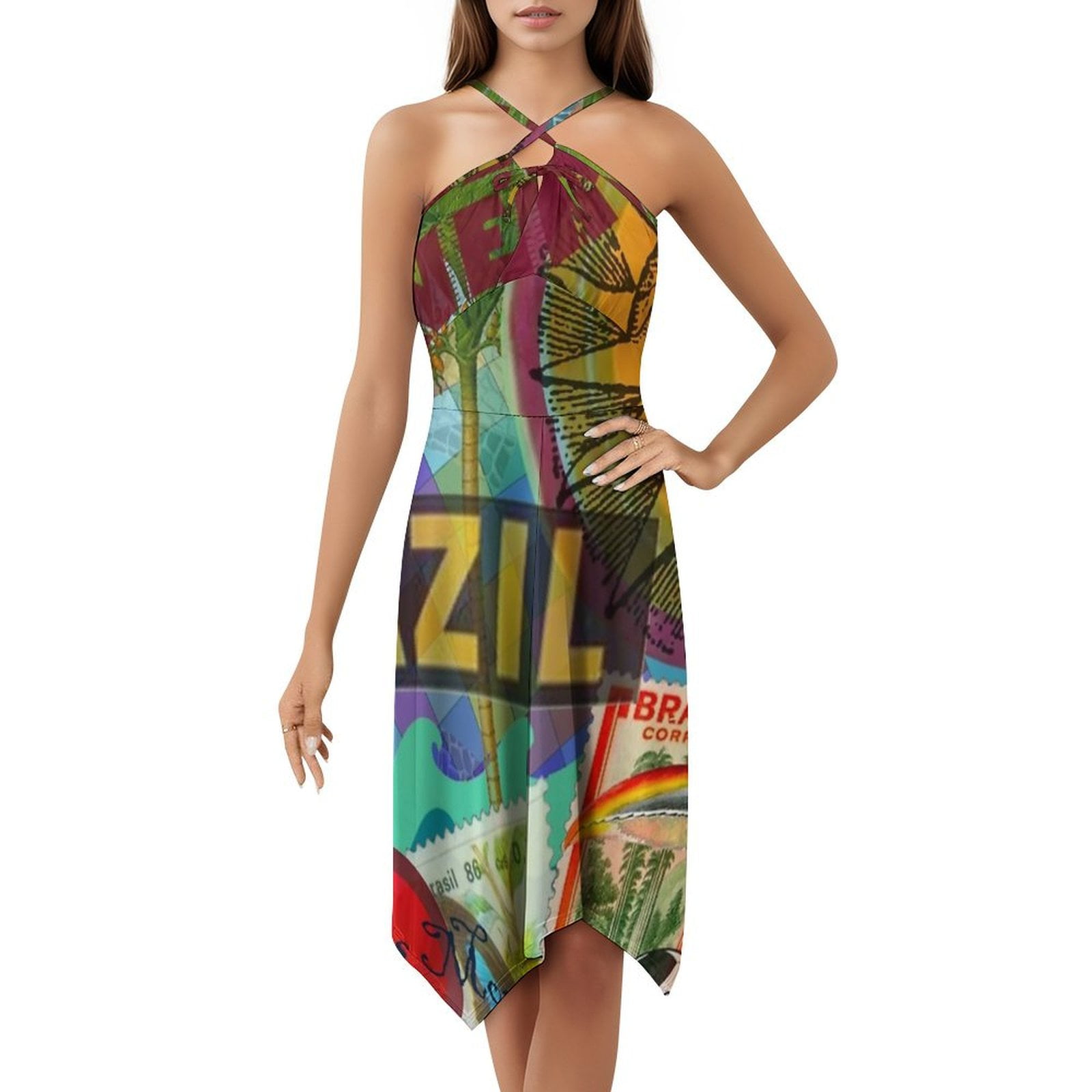 Rio De Janeiro Brazil Impanema Copacabana Dress Elegant Party Dresses ...