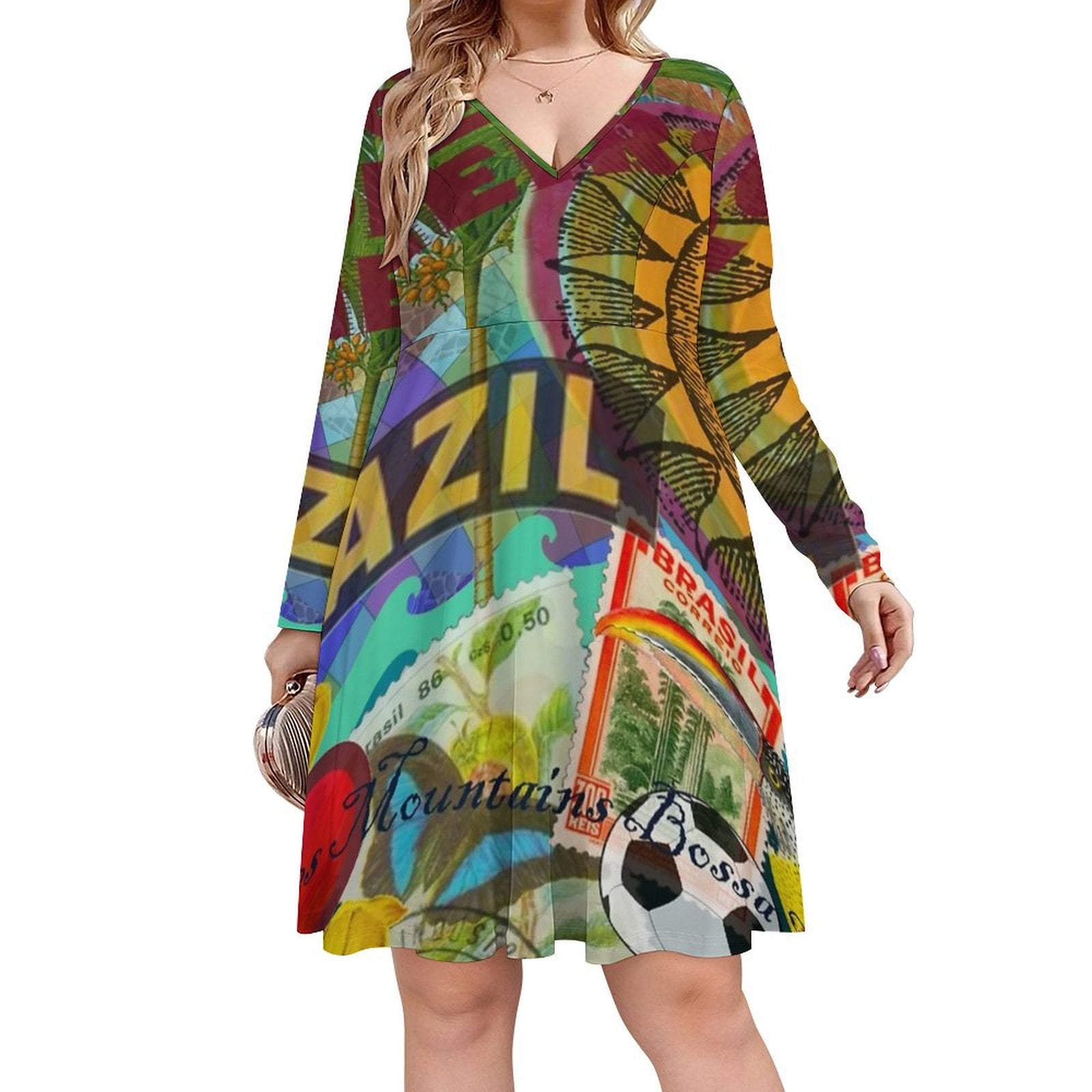 Rio De Janeiro Brazil Impanema Copacabana Long Sleeve Sexy Dresses For ...