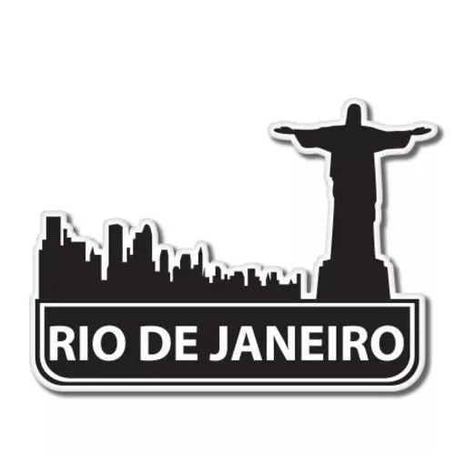 Rio De Janeiro Brazil Suitcase Sticker Phone Decal Water Bottle ...